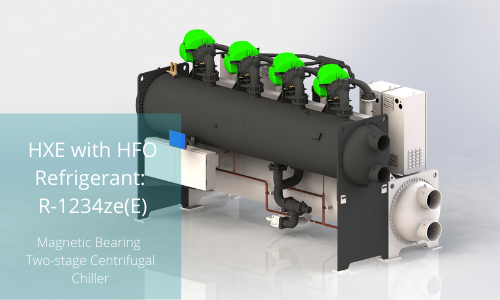 HXE with HFO Refrigerant: R-1234ze(E)